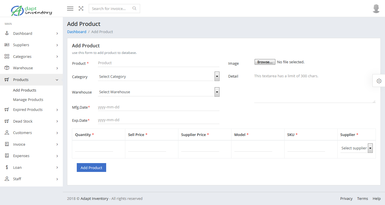 Adapt Inventory Management System by wp-mage | CodeCanyon